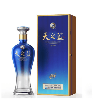 YANGHE SPIRIT CLASSIC SKY BLUE 42% 50CL – House of Grapes